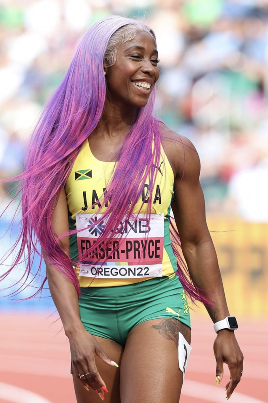 【短跑天后急流勇退】Shelly-Ann Fraser-Pryce宣告巴黎奧運後退休 希望將更多時間陪伴家人 ｜ 運動筆記HK | hk.running.biji.co