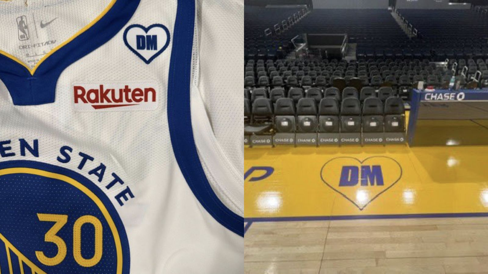 NBA / 勇士球衣將會配戴「DM」標章直到賽季結束 紀念已故助理教練 | 籃球筆記