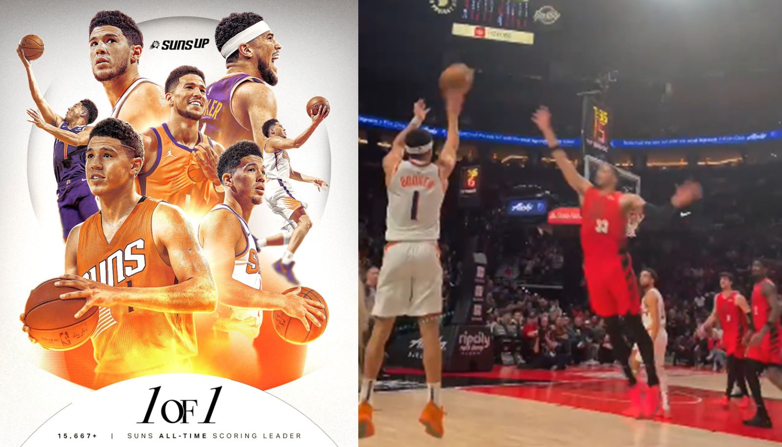 【影片】NBA/ 正式超越Walter Davis！Devin Booker成為太陽隊史得分王 | 籃球筆記