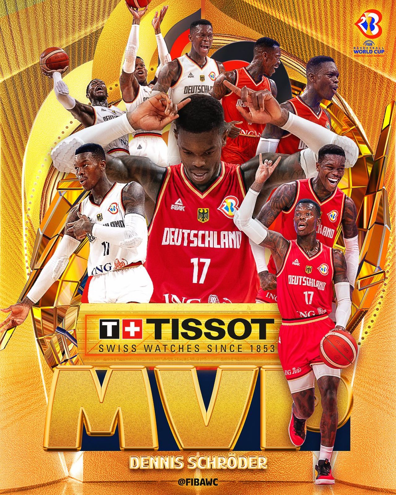 世界盃 / Dennis Schroder奪世界盃MVP F.Wagner拿下FMVP | 籃球筆記