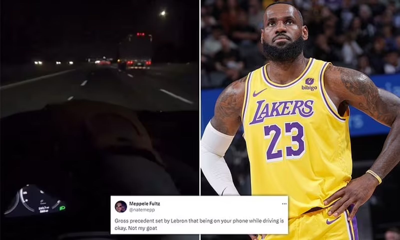 NBA / EMO了？湖人遭國王橫掃後 LeBron James深夜開車聽R&B | 籃球筆記