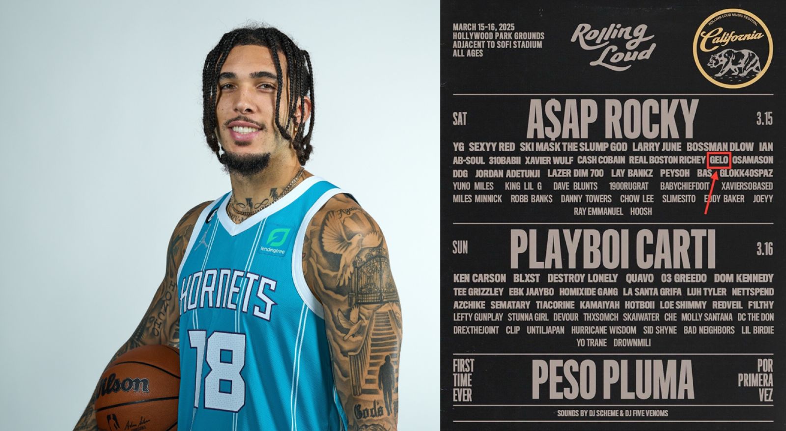 NBA/ 「Tweaker」擴散太廣！LiAngelo Ball將於3月登上Rolling Loud音樂節演唱 | 籃球筆記
