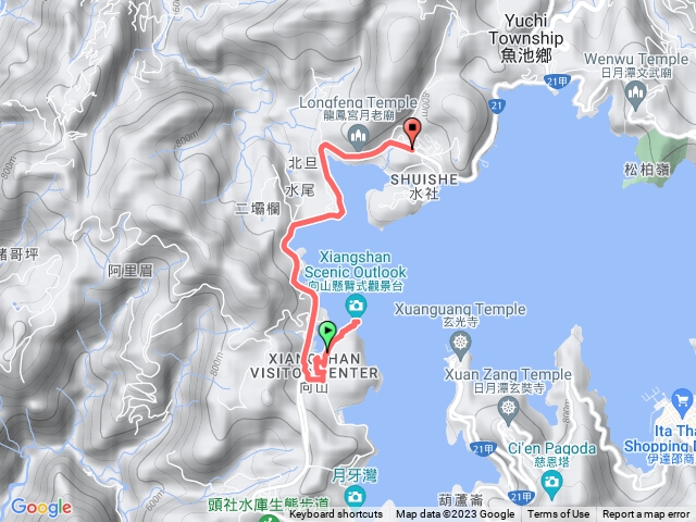 1120210日月潭 - 健行筆記