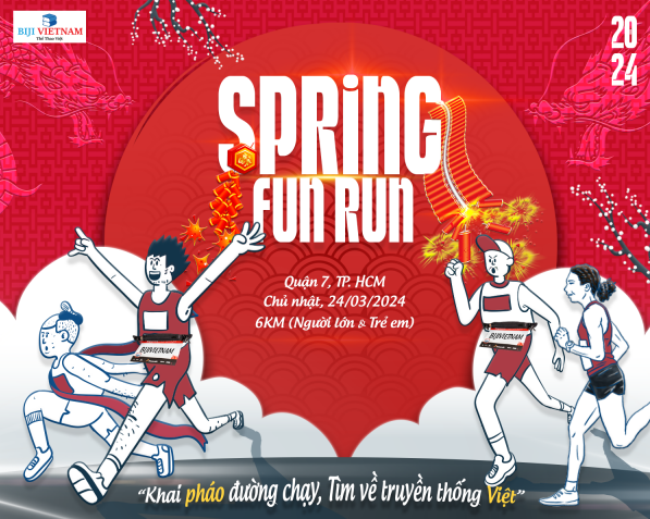 [Sự kiện] Giải Chạy Bộ Spring Fun Run 2024 ｜ Biji Vietnam