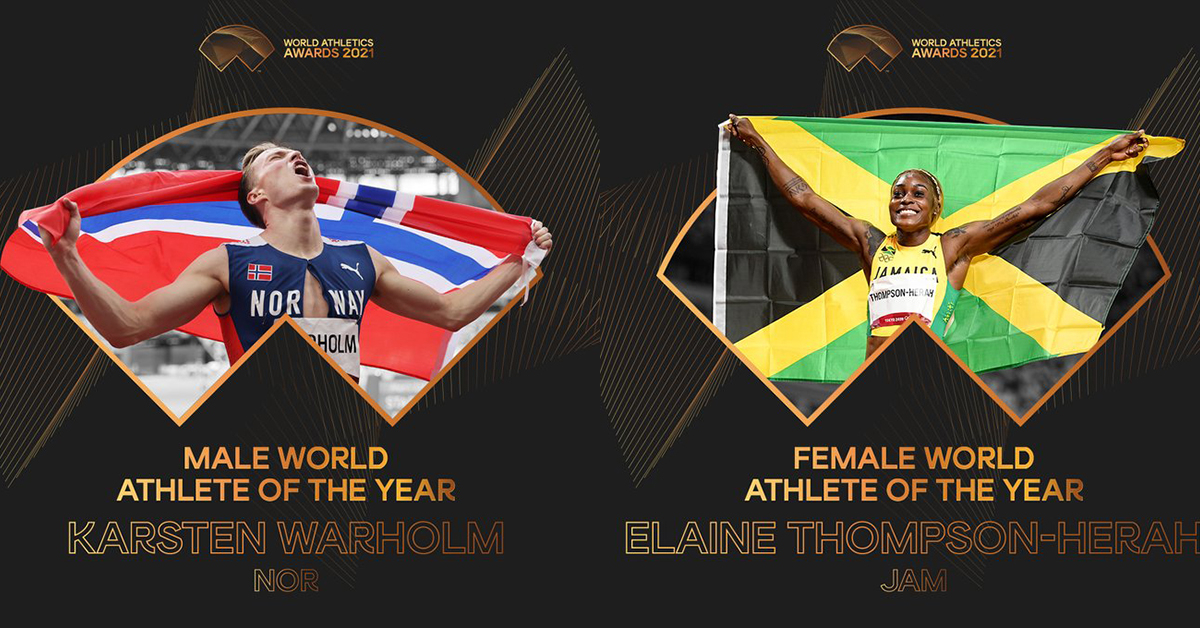 [Tin Tức] Karsten Warholm Và Elaine Thompson Vinh Danh VĐV Điền Kinh ...