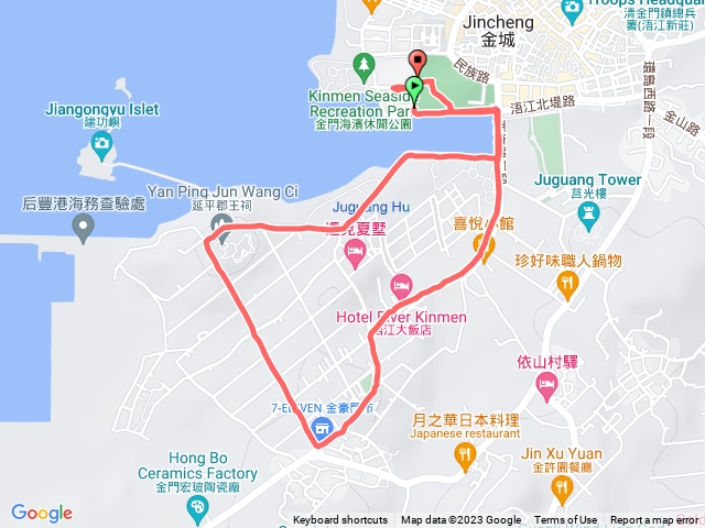 2023馬拉松Quemoy金門 - 健行筆記