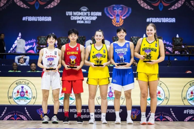 U18亞青女籃/ 2022亞洲U18最佳五人出爐 蕭豫玟入選 | 籃球筆記