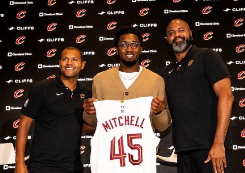 NBA/ Mitchell : 我從小就是LeBron與騎士隊的粉絲 加盟騎士我的人生圓滿了 | 籃球筆記