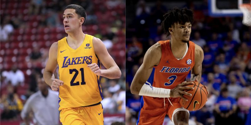 NBA / 湖人隊裁掉前鋒Cole Swider 與落選新秀Alex Fudge簽下雙向合約 | 籃球筆記