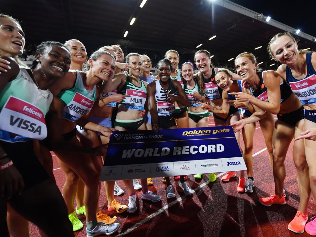 【國際田徑】1500m首位女性sub 3:50！Kipyegon 以 3:49.11 寫新世界紀錄！ | 文章 | 運動筆記