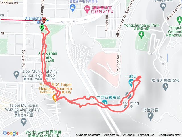 順時鐘Quemoy象山 - 健行筆記